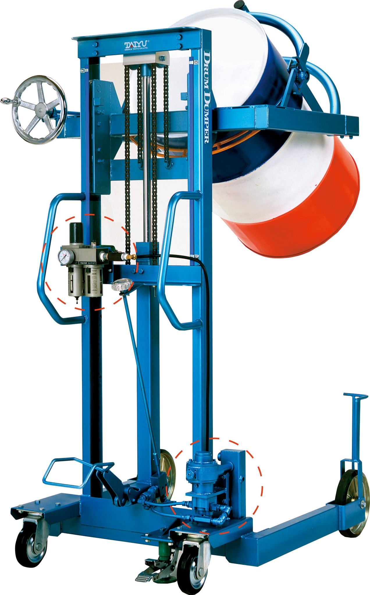 DM-H hoistwith reversing aid Drum Reversing Machine Drum